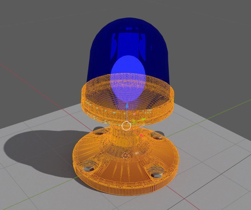 Rollfeldbeleuchtung runway light 3D model | CGTrader