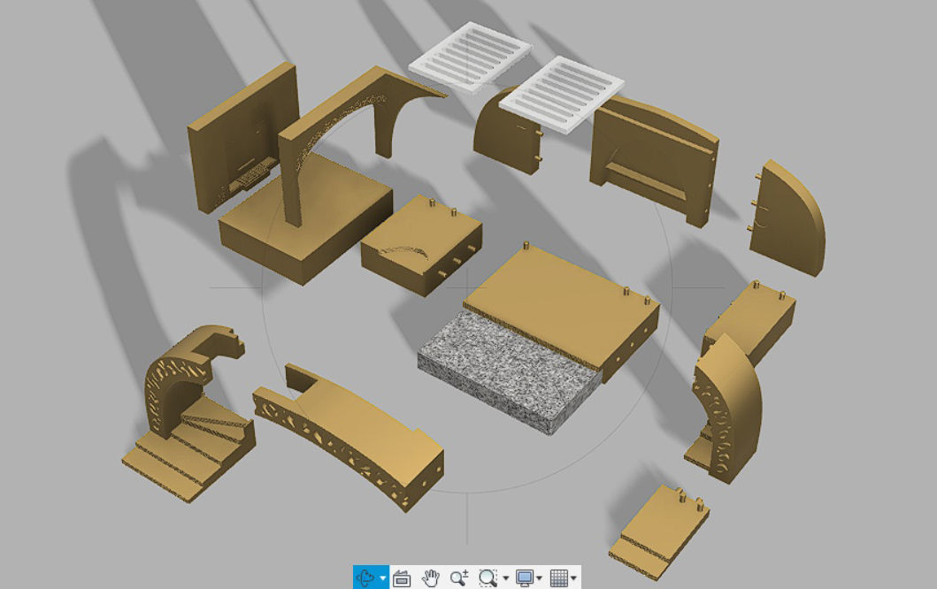 Han solo carbonite section 3D model 3D printable | CGTrader
