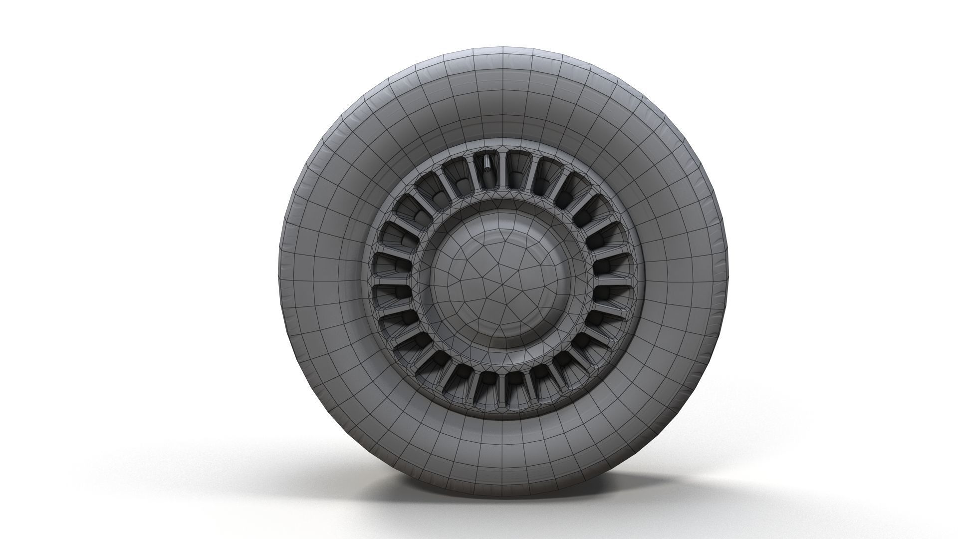 3D model 90s sedan wheel PBR VR / AR / low-poly | CGTrader