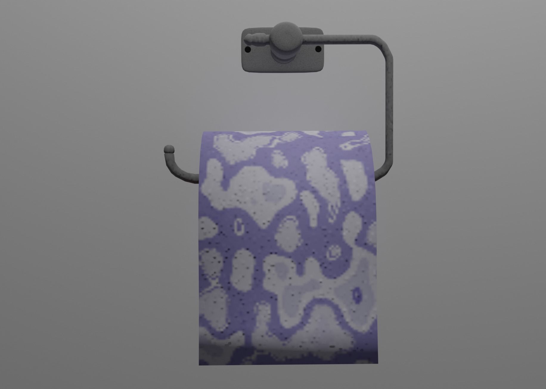 Toilet Paper Holder 3D model free VR / AR / low-poly 3D model | CGTrader