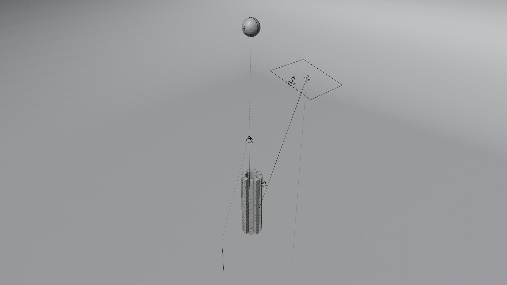 Rigid body animation with sphere 3D model animated | CGTrader