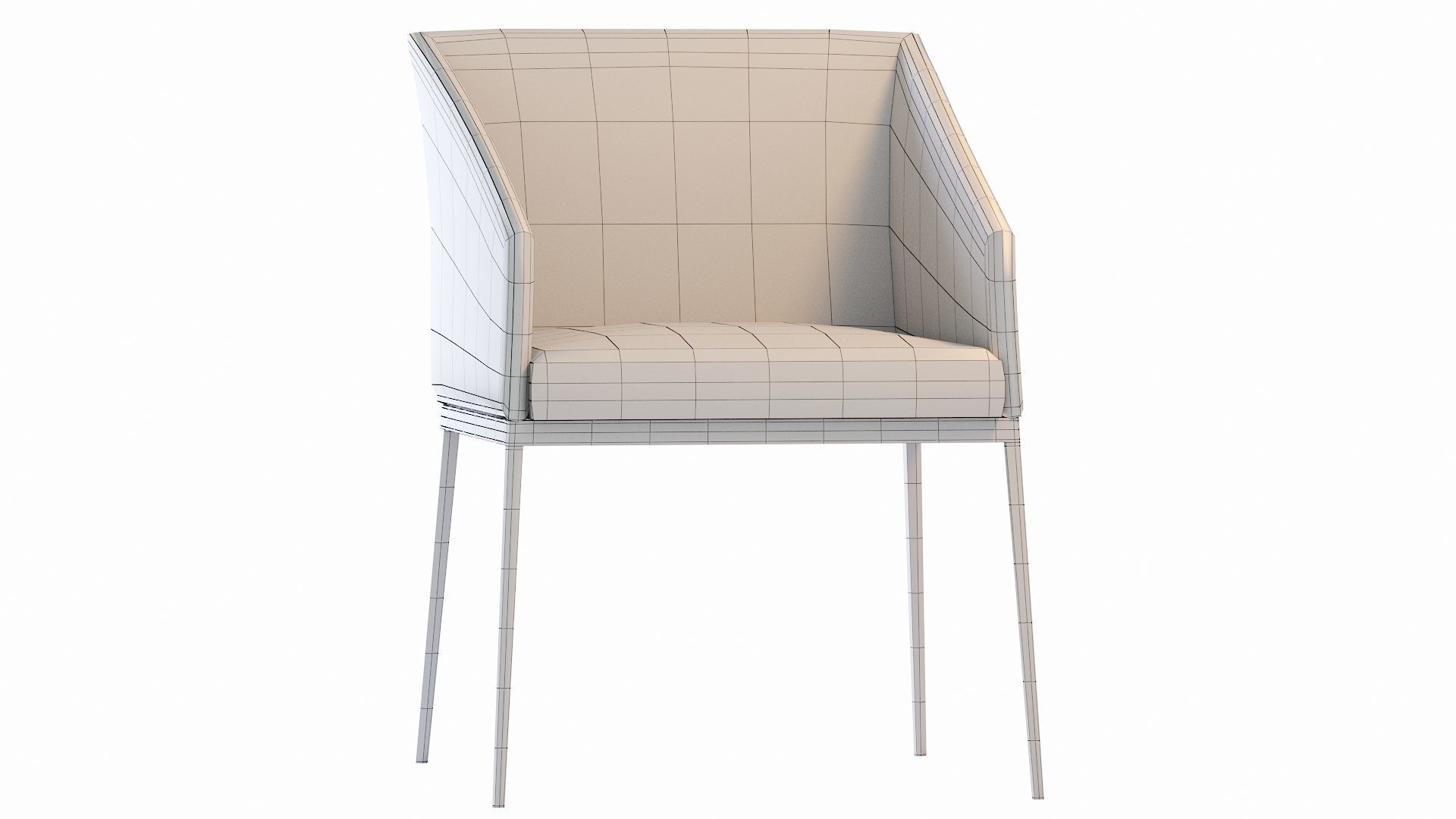 SENSO DINING CHAIR 3D model | CGTrader