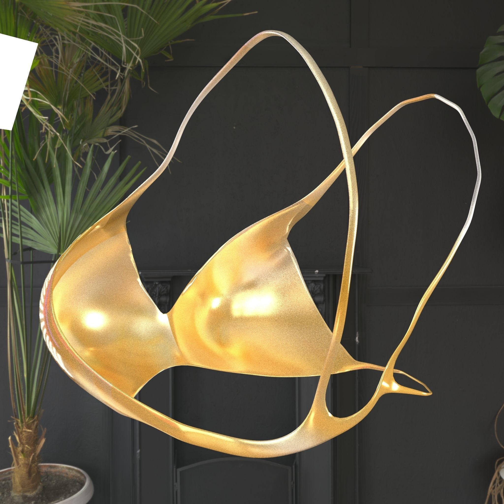 Bra Outfit free VR / AR / low-poly 3D model rigged | CGTrader