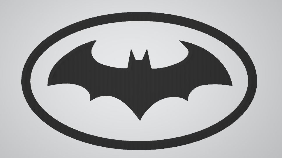 Batman Sign-Logo 3D model | CGTrader