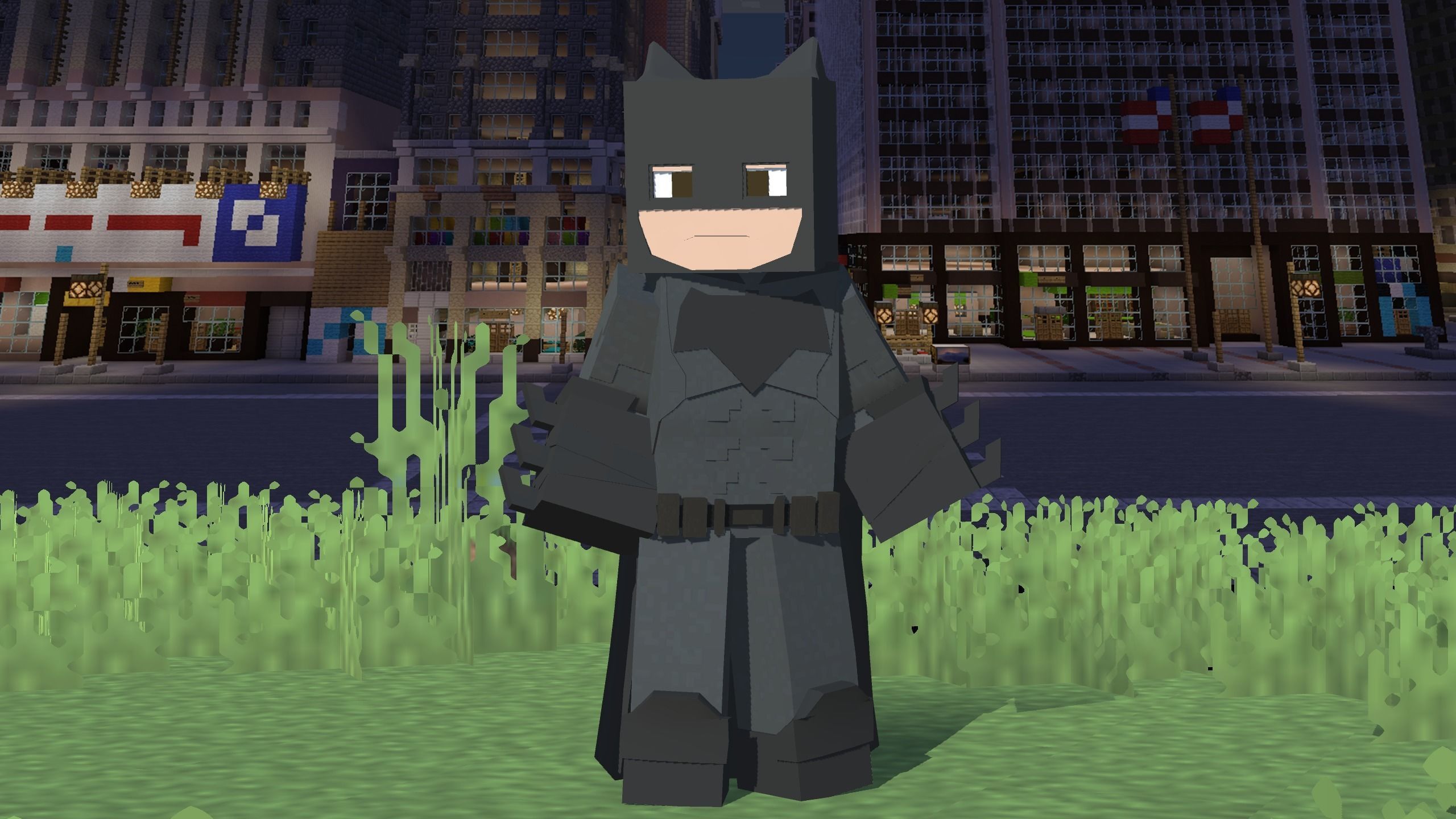 3D model Batman Minecraft 3D Model Rigged VR / AR / low-poly | CGTrader