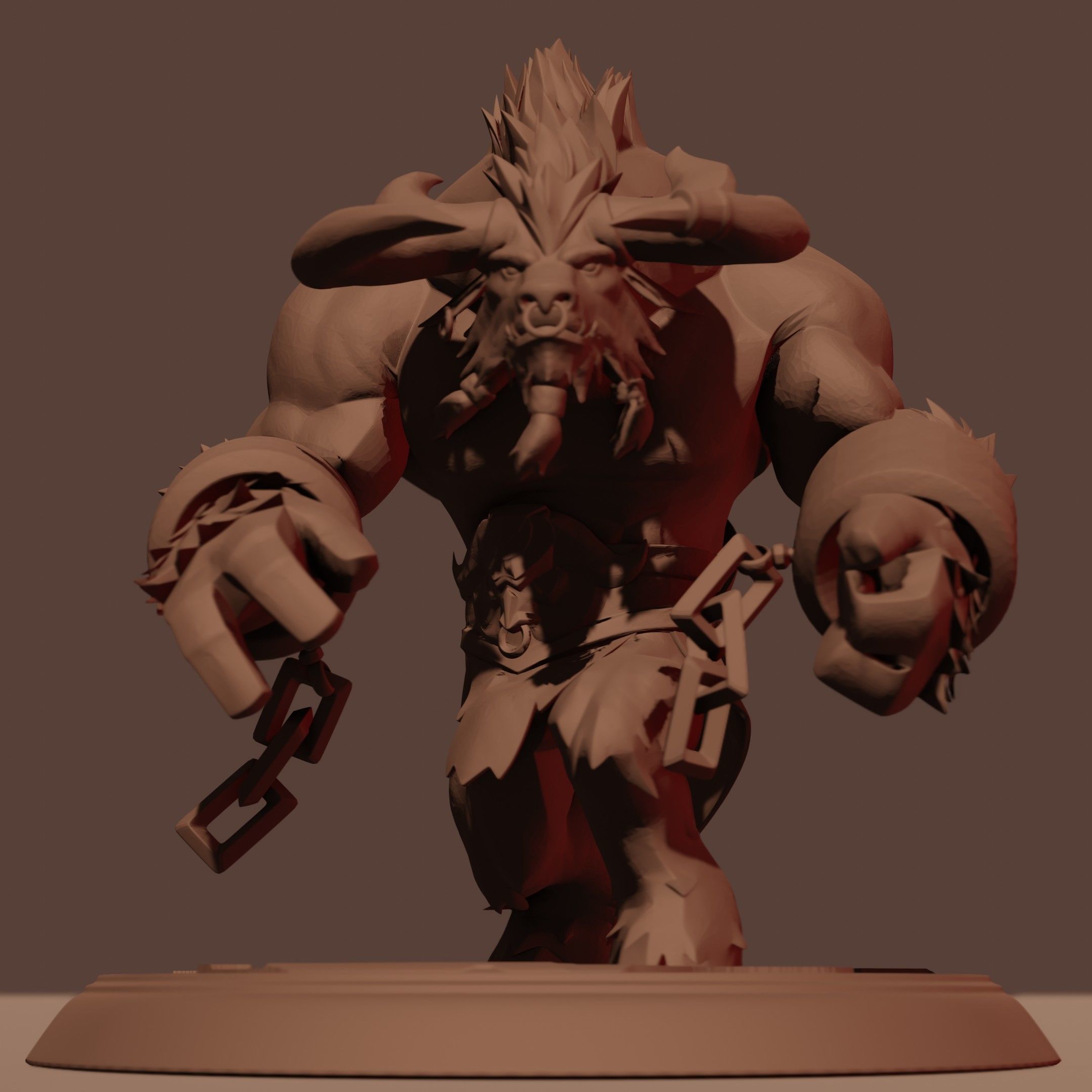 ALISTAR THE MINOTAUR 3D model 3D printable | CGTrader