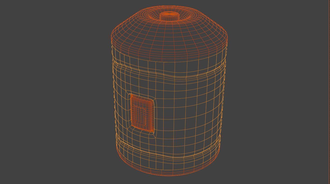 HardSurface - Sci-Fi Cylinder 3D model | CGTrader