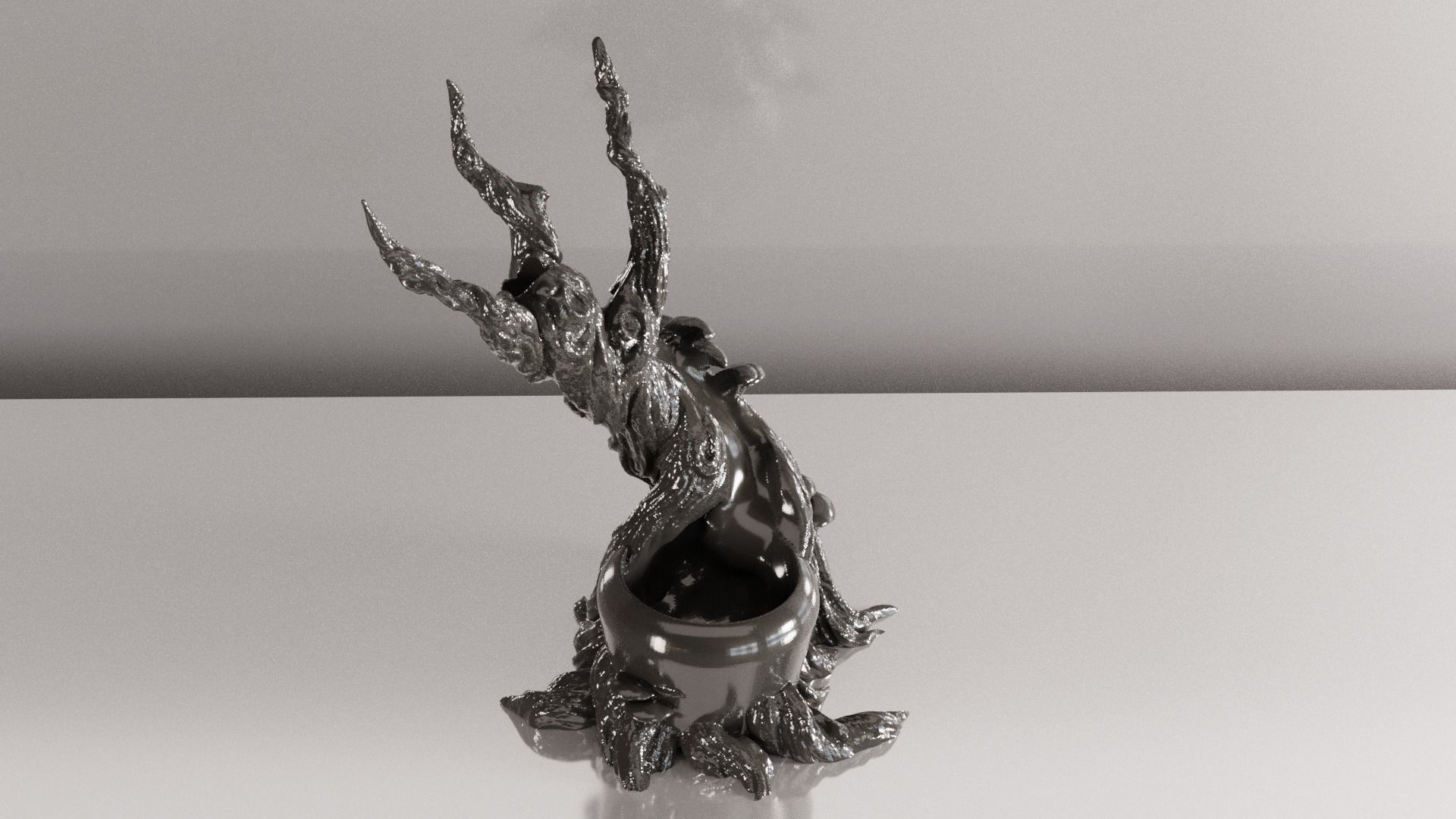 BackFlow Incense Burner Tree and Vase for 3D printing 3D model 3D ...
