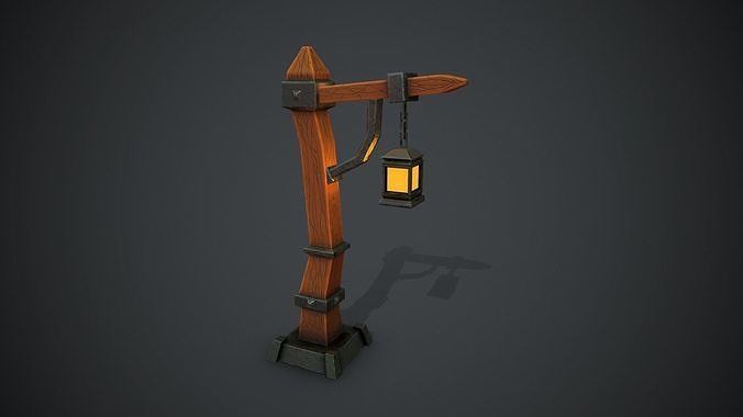 3D model Stylized Lamp VR / AR / low-poly | CGTrader