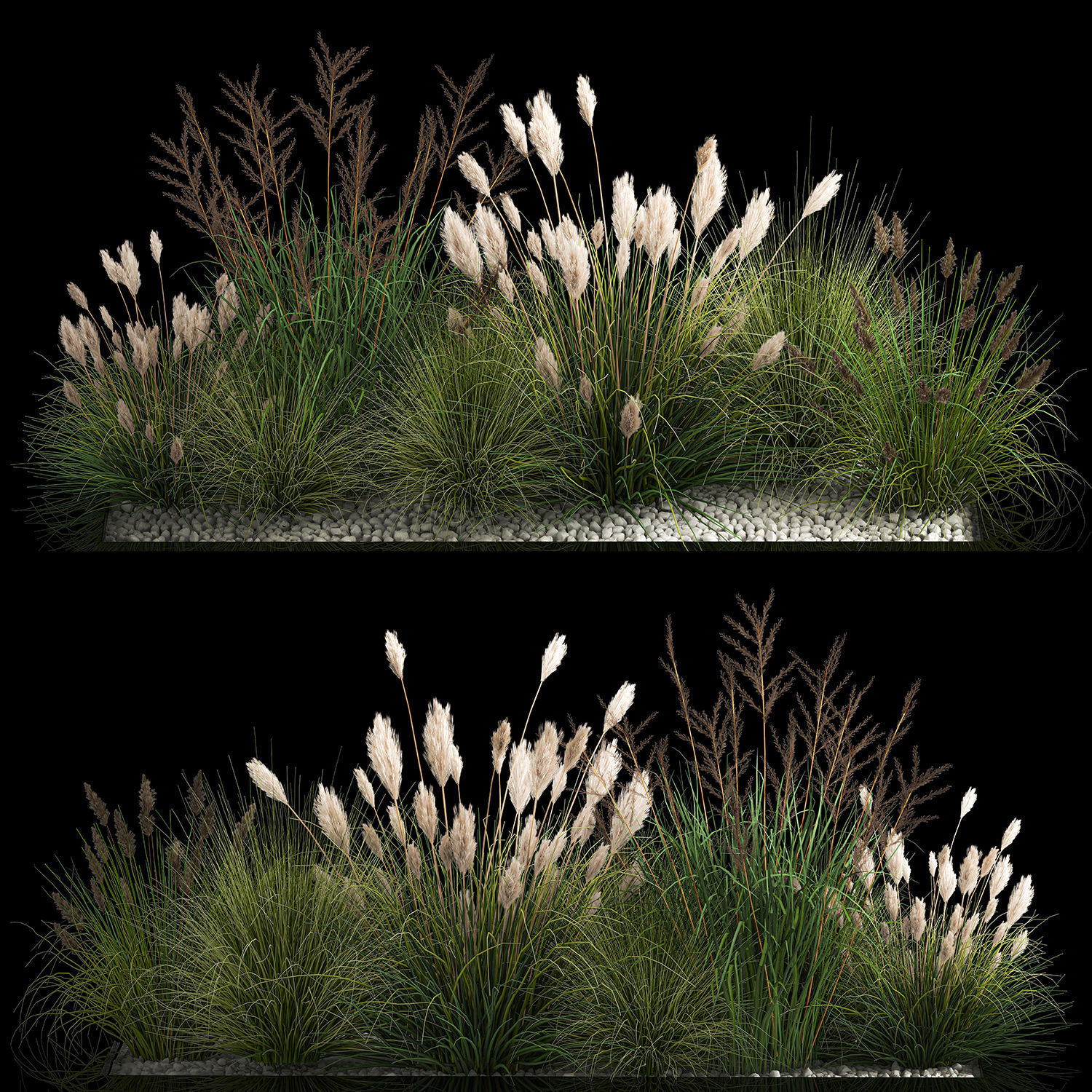 Decorative Bushes For Landscaping 1120 3D model | CGTrader