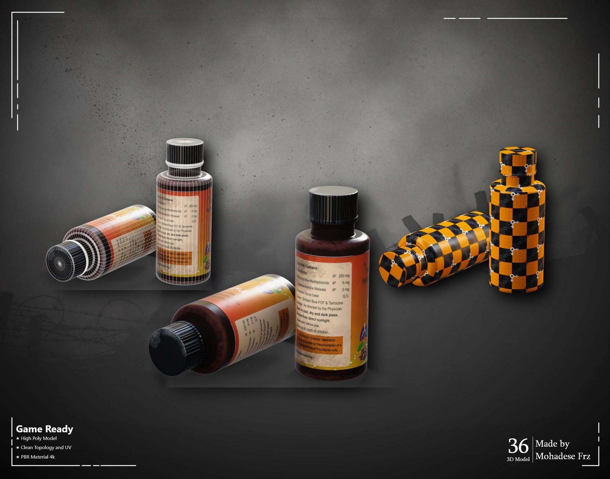 36 Medical WW12 High Poly - VOL 01 - Game Ready 3D model | CGTrader