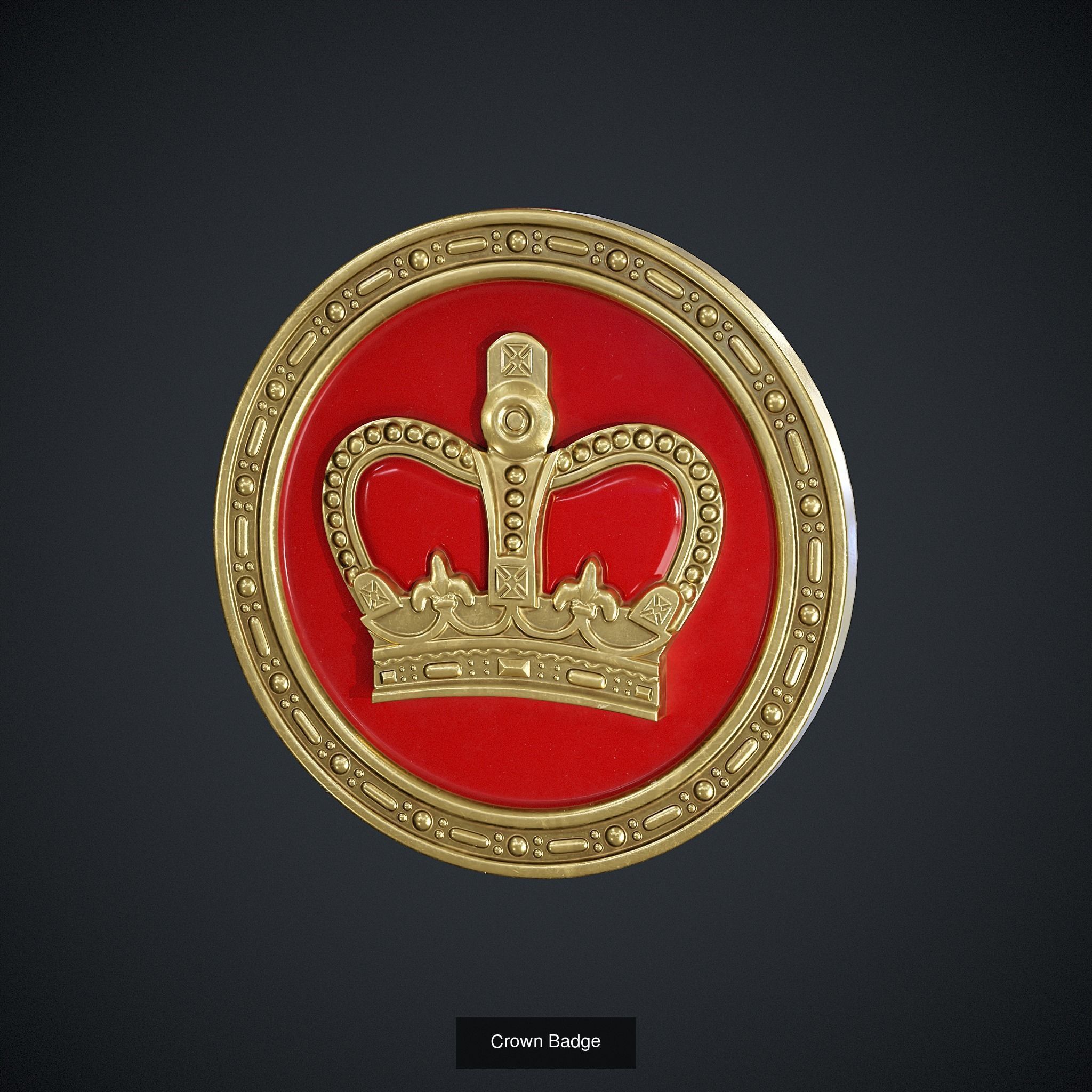 3D Model Collection Low poly Badges gold sheriff badge VR / AR / low-poly | CGTrader