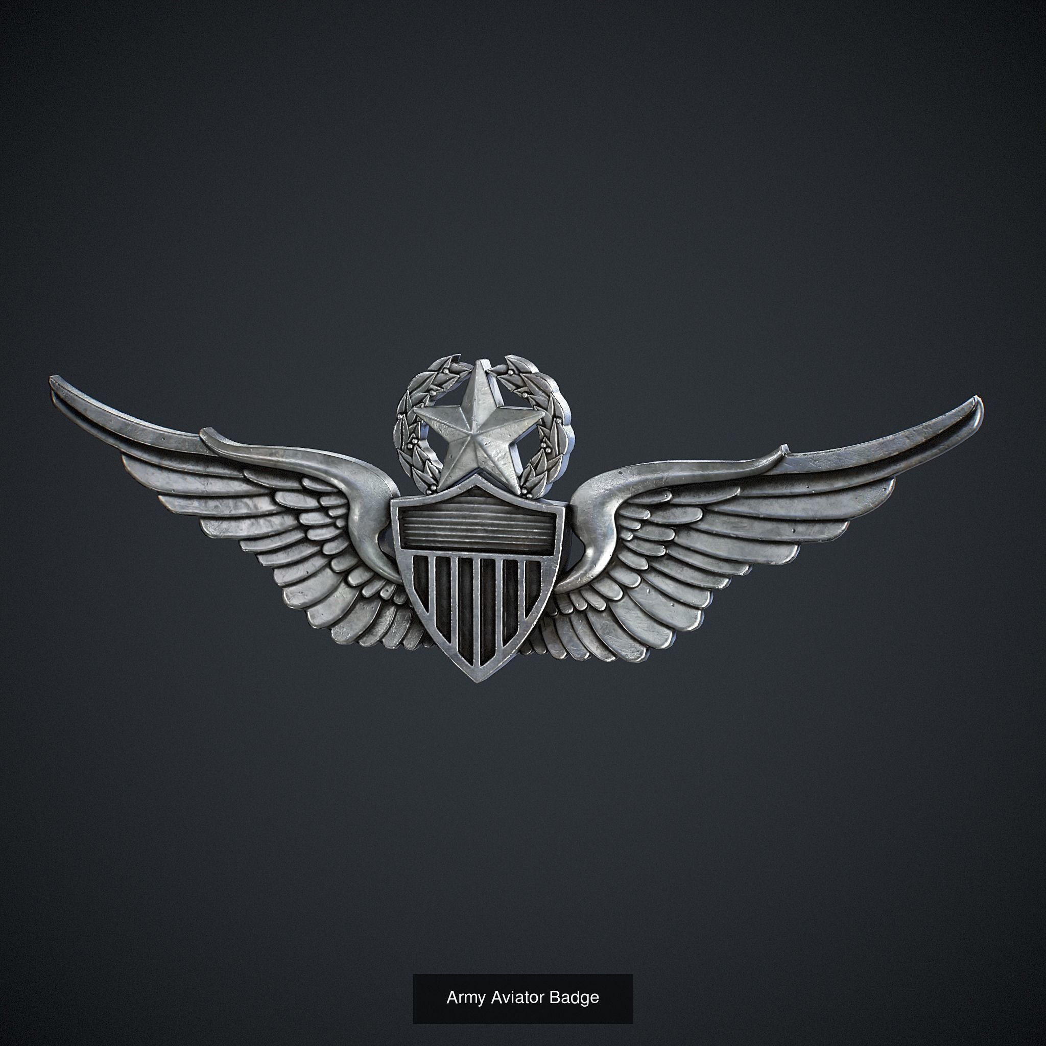 3D Model Collection Low poly Badges gold sheriff badge VR / AR / low-poly | CGTrader