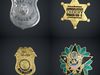3D Model Collection Law Enforcement Low poly Badges VR / AR / low-poly | CGTrader