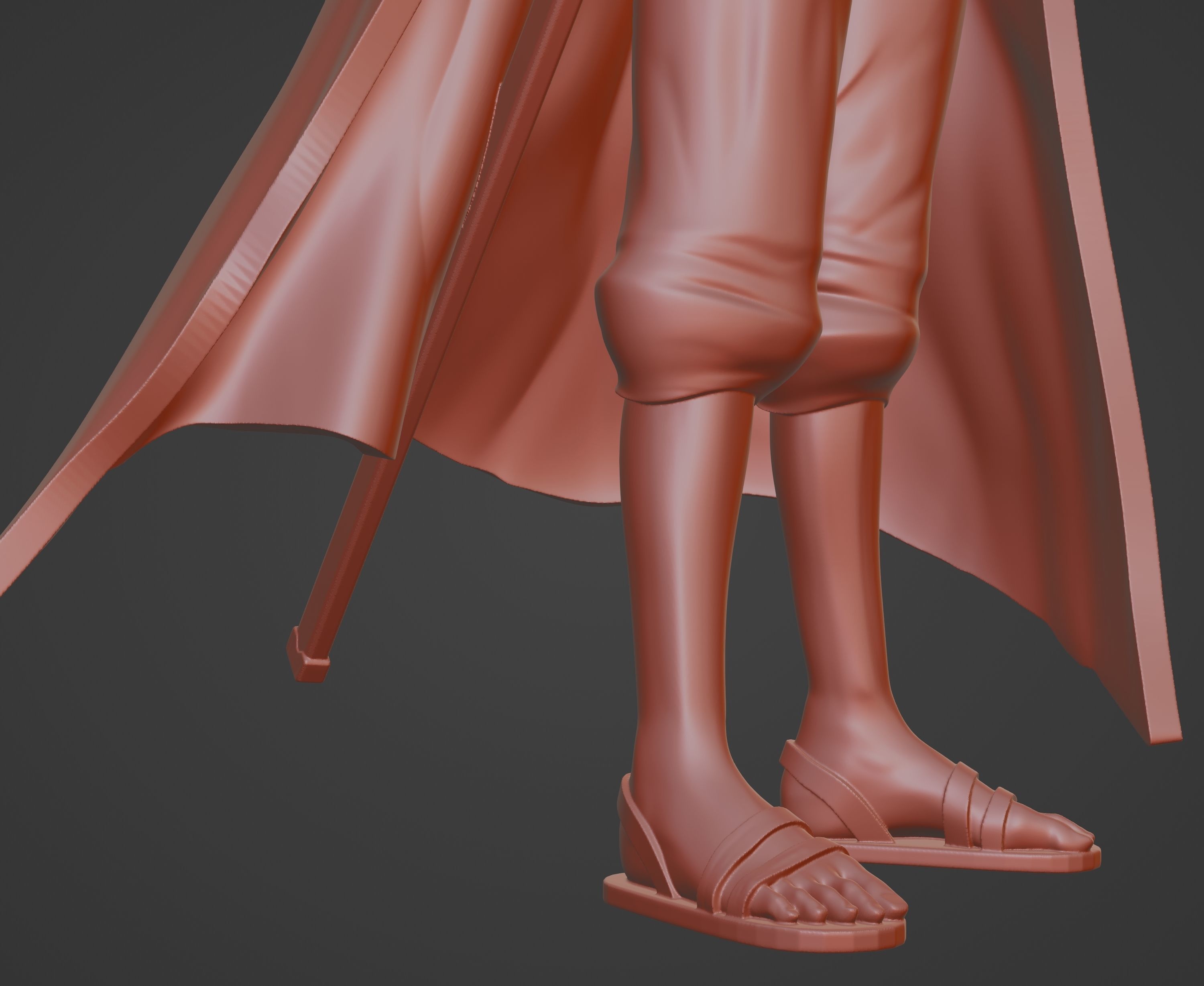 Printed Shanks ONE PIECE 3D model 3D printable | CGTrader