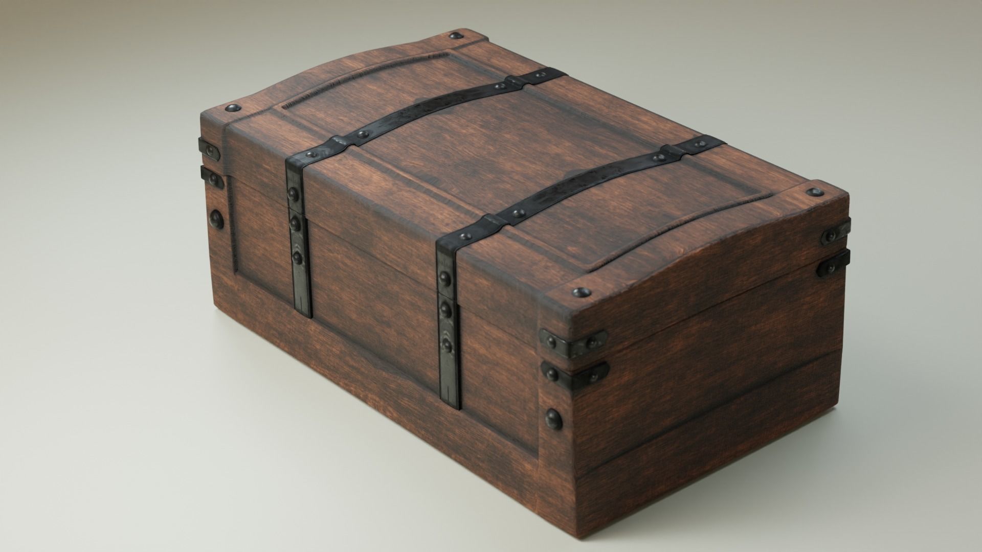 Chest Box 3D model | CGTrader