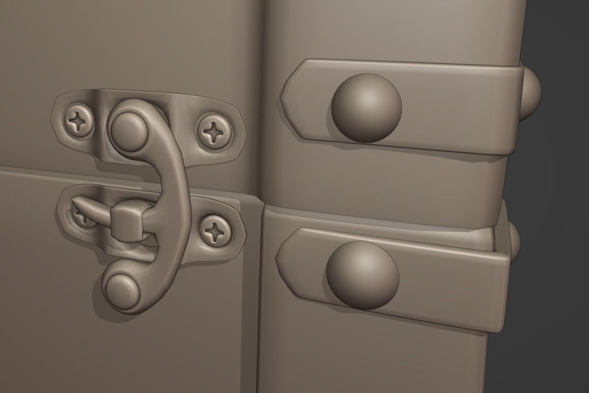 Chest Box 3D model | CGTrader