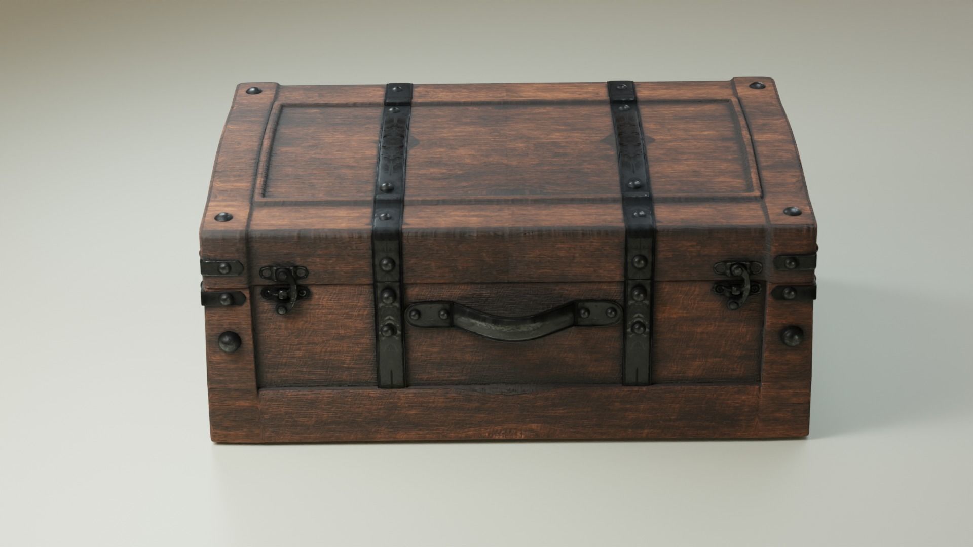 Chest Box 3D model | CGTrader