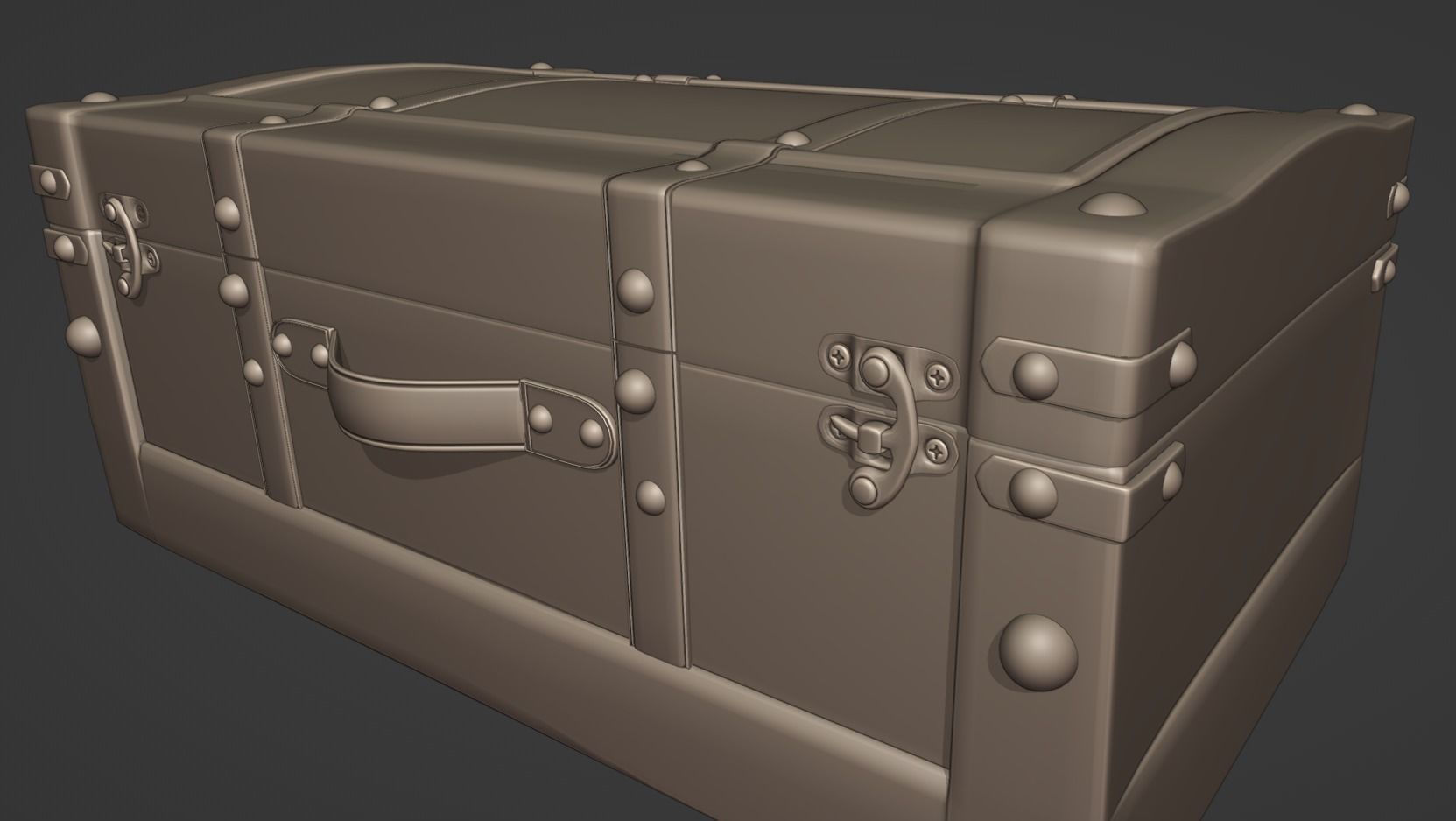 Chest Box 3D model | CGTrader