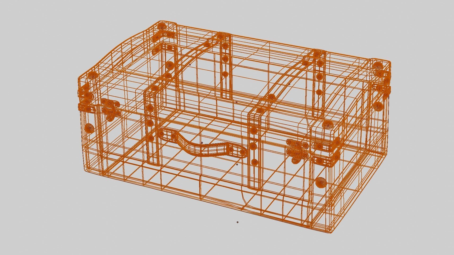 Chest Box 3D model | CGTrader