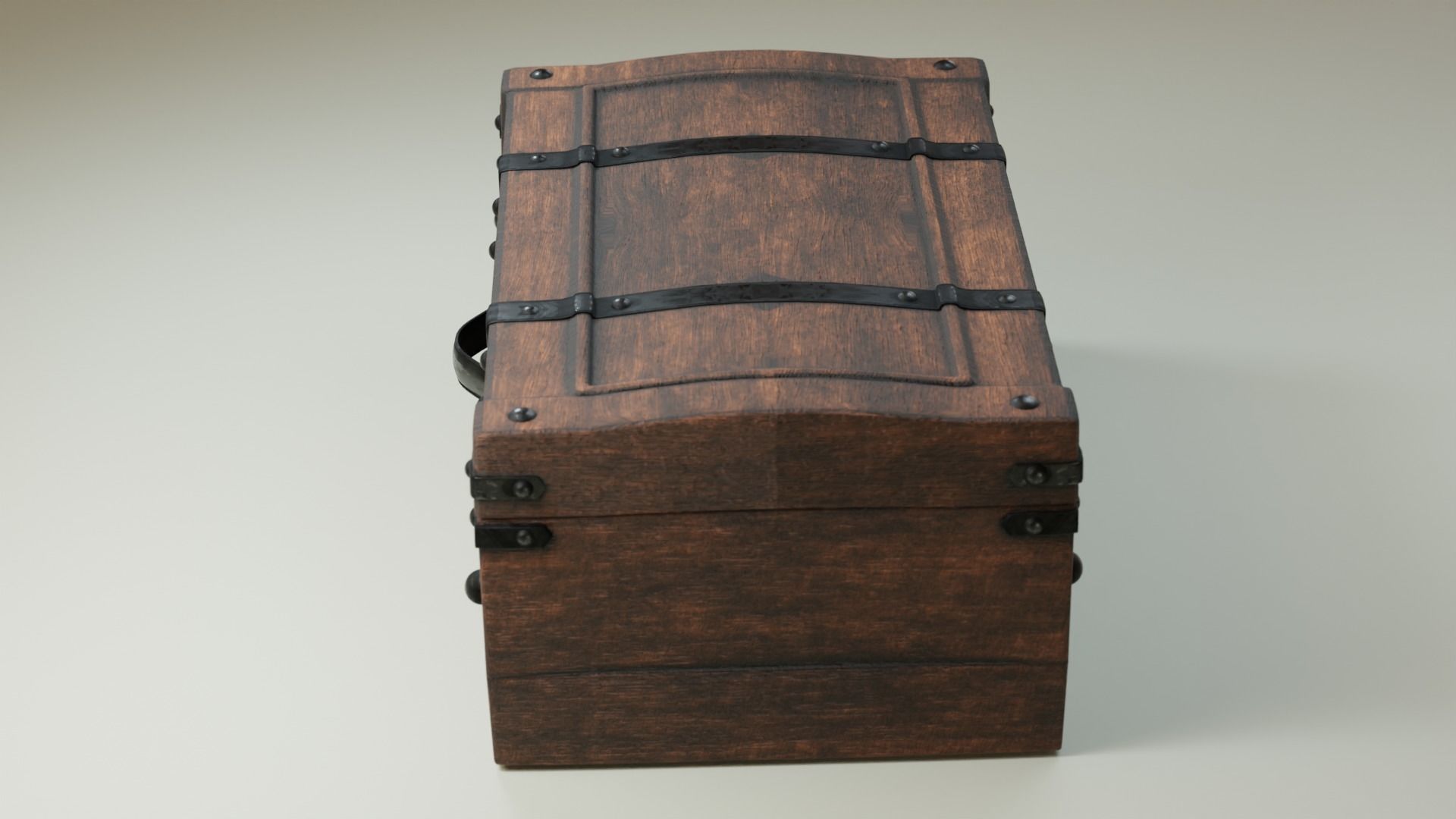 Chest Box 3D model | CGTrader