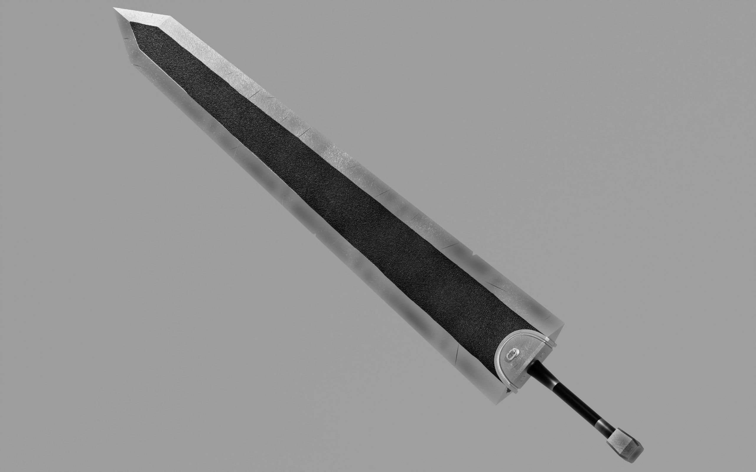 Manga Accurate Dragon Slayer inspired Sword 3D Model 3D model 3D ...