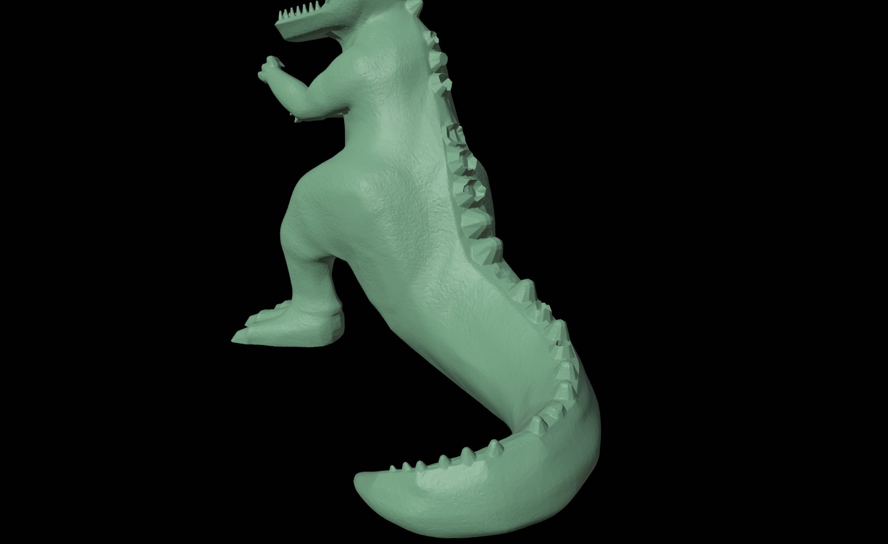 Dinky The Dinosaur High Detail 3D Model From Fallout New Vegas 3D model ...