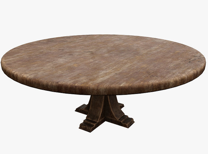 3D model Medieval Table VR / AR / low-poly | CGTrader