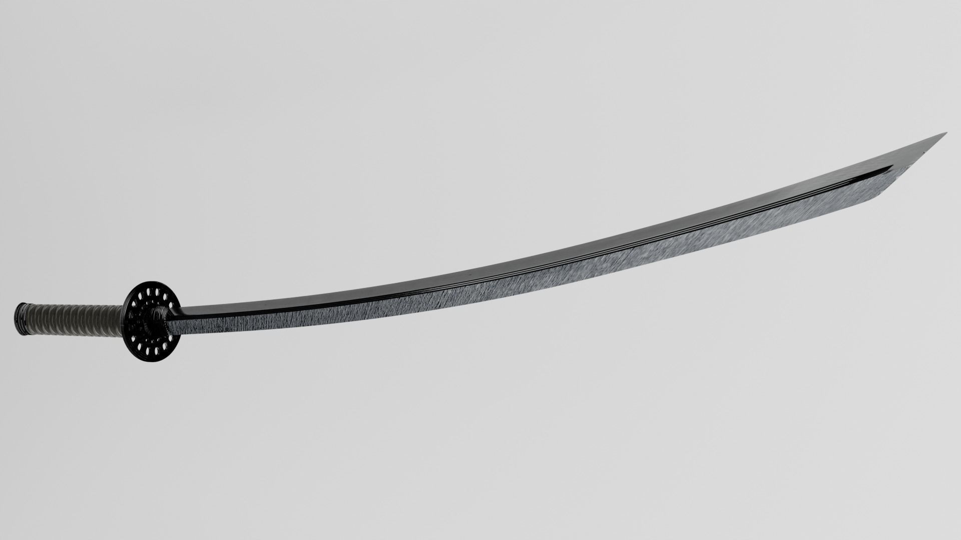 Dark Katana 4K free VR / AR / low-poly 3D model | CGTrader