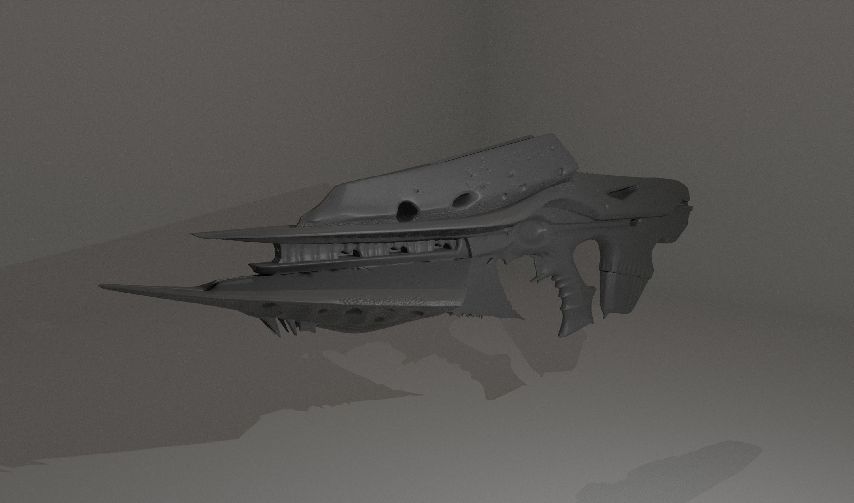 Necrochasm High Detail Life Size 3D Model From Destiny 3D model 3D ...