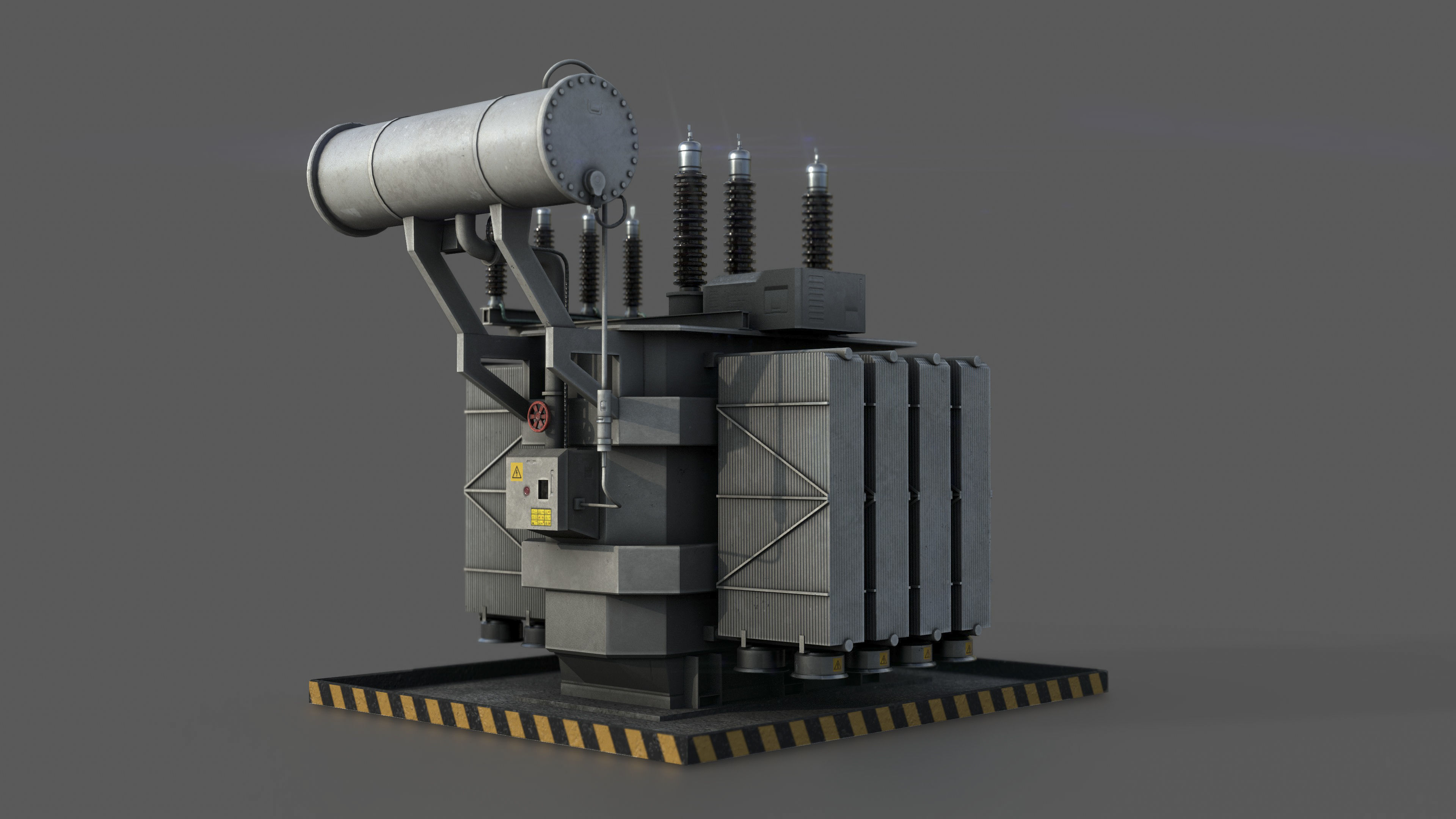 3D model Power Transformer VR / AR / low-poly | CGTrader