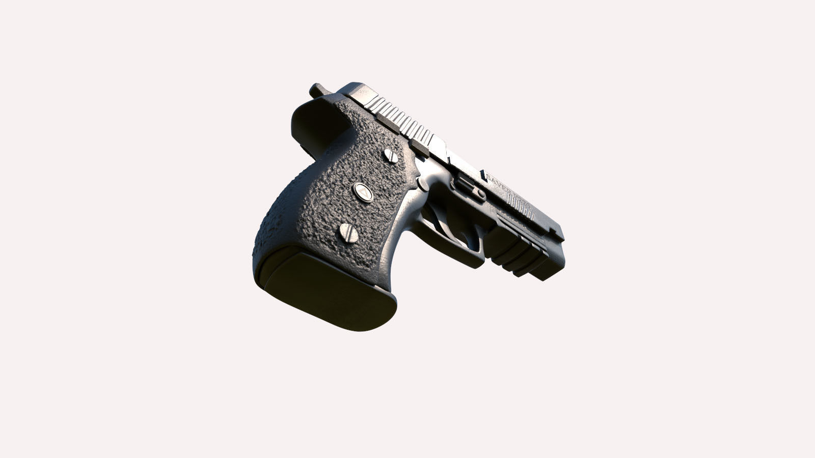 Hand Gun 3D model | CGTrader