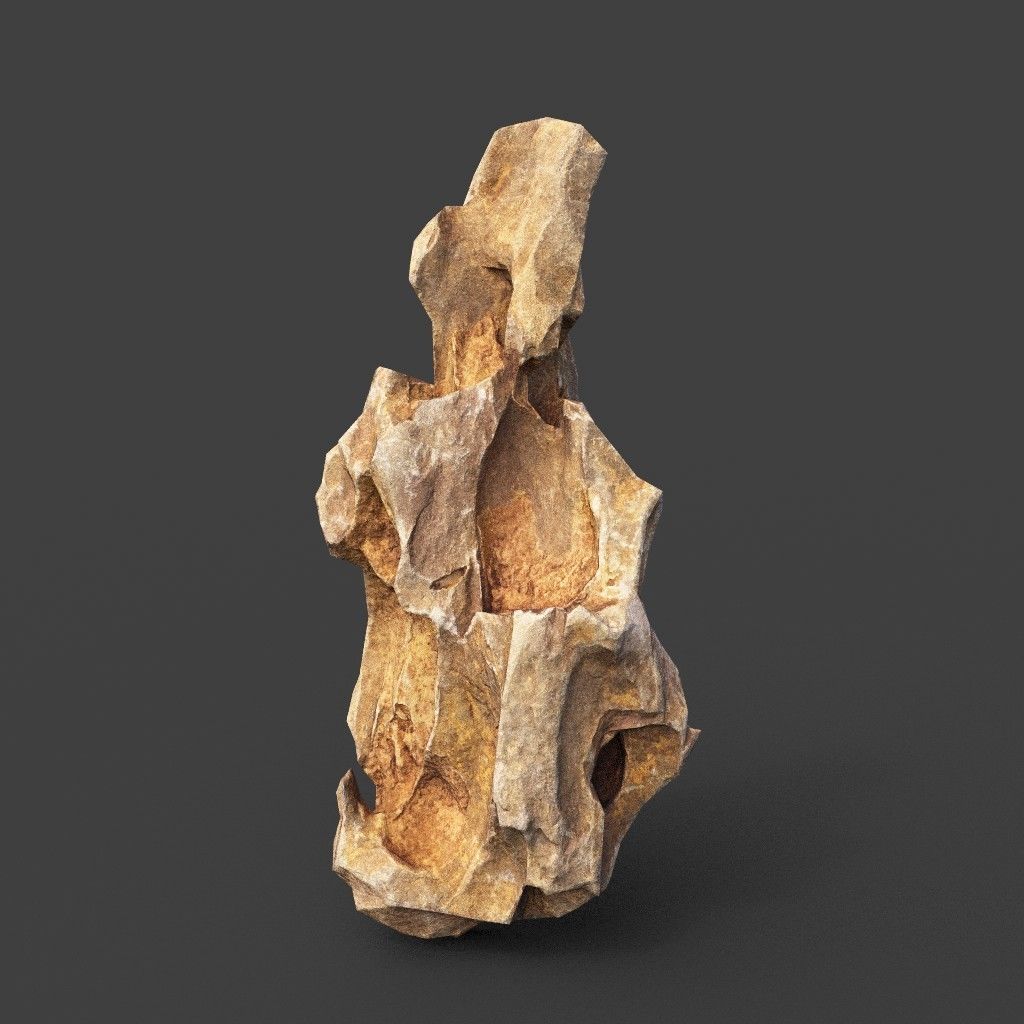 3D model Erosion Rock Photogrammetry 220726 - Ultra HD 16K Textures VR ...