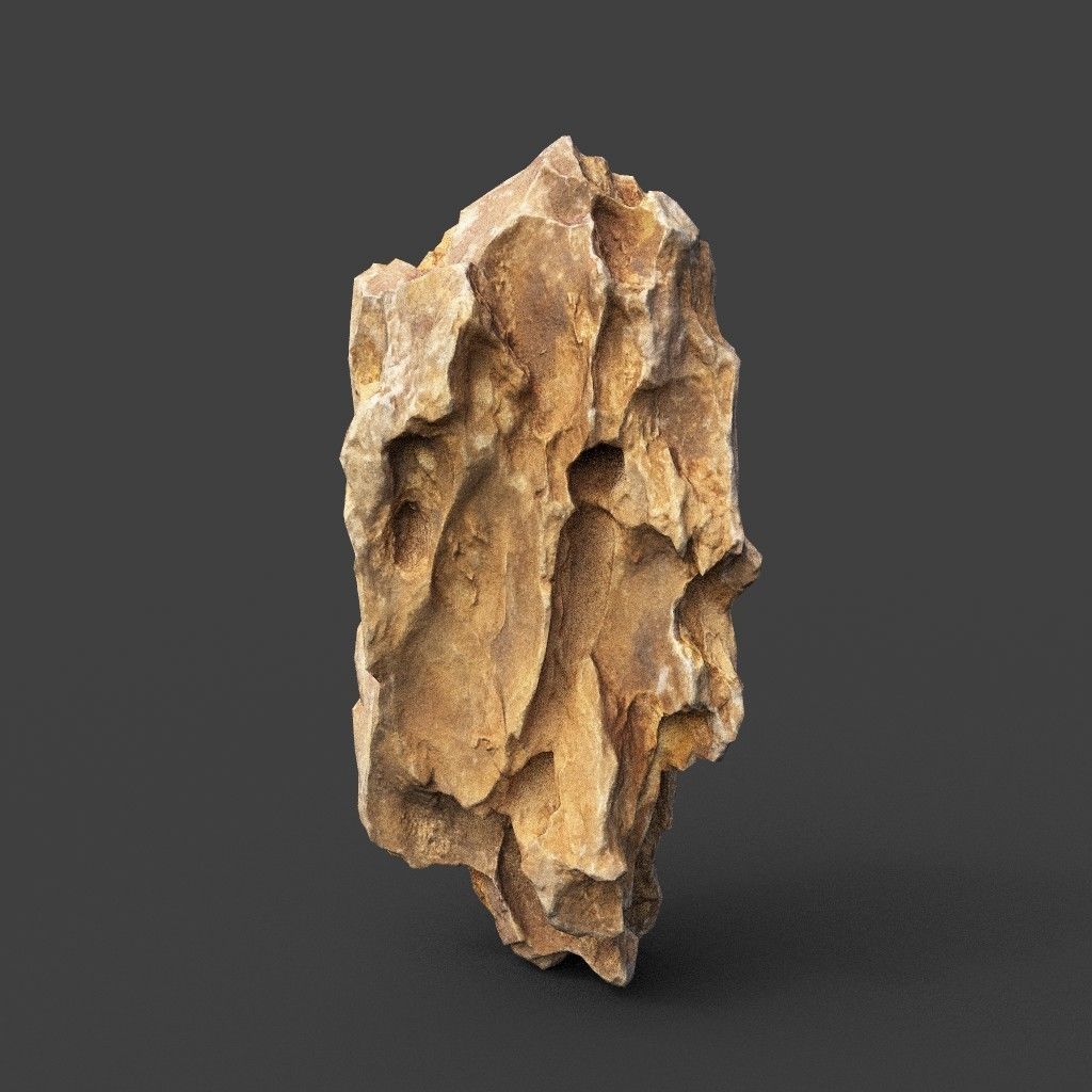 3D model Erosion Rock Photogrammetry 220726 - Ultra HD 16K Textures VR ...