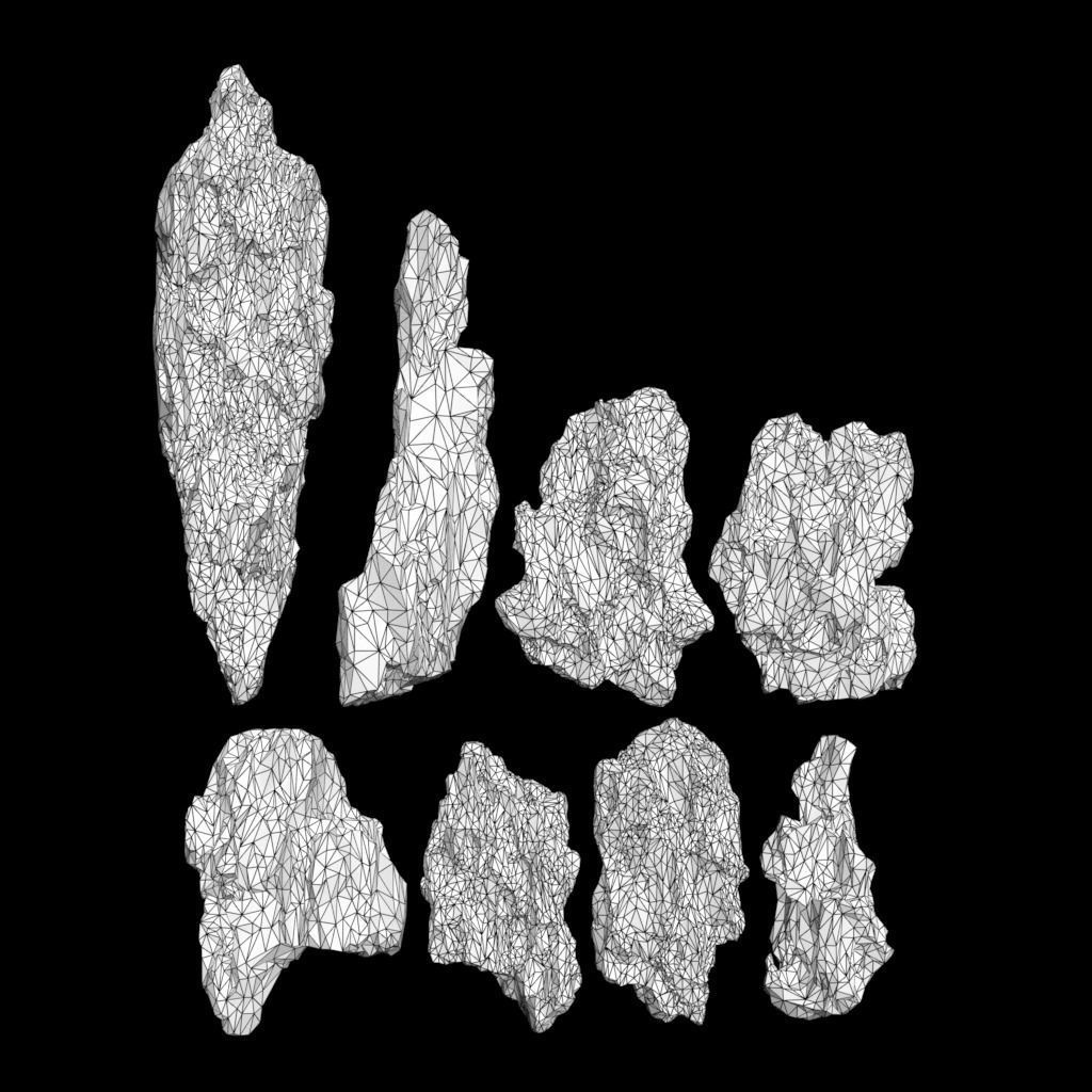 3D model Erosion Rock Photogrammetry 220726 - Ultra HD 16K Textures VR ...