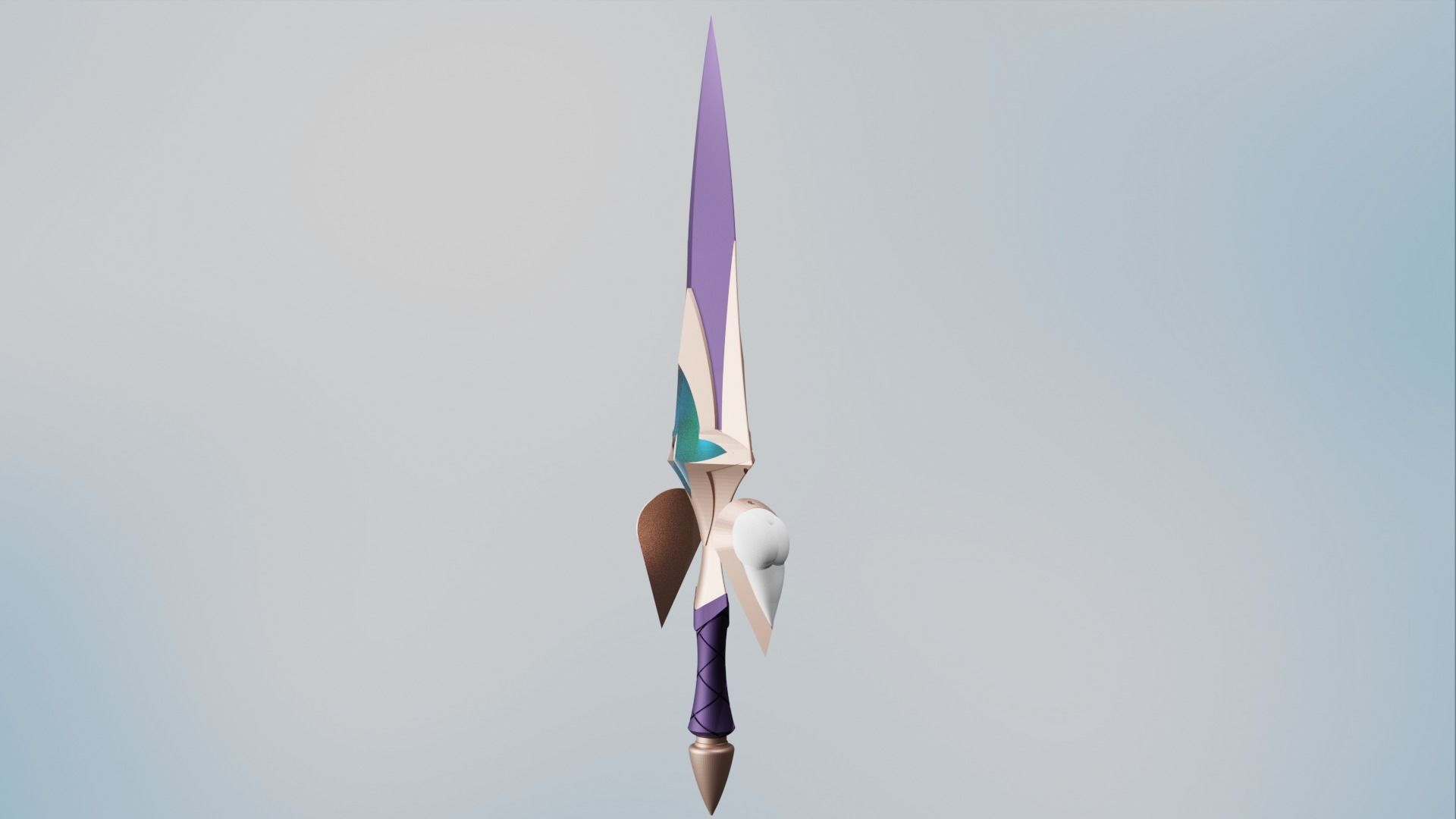League of Legends - Star Guardian Akali - Weapons and gems 3D model 3D ...