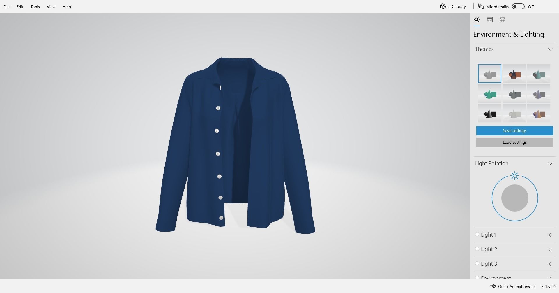 Unisex Denim Shirt Design free 3D model | CGTrader