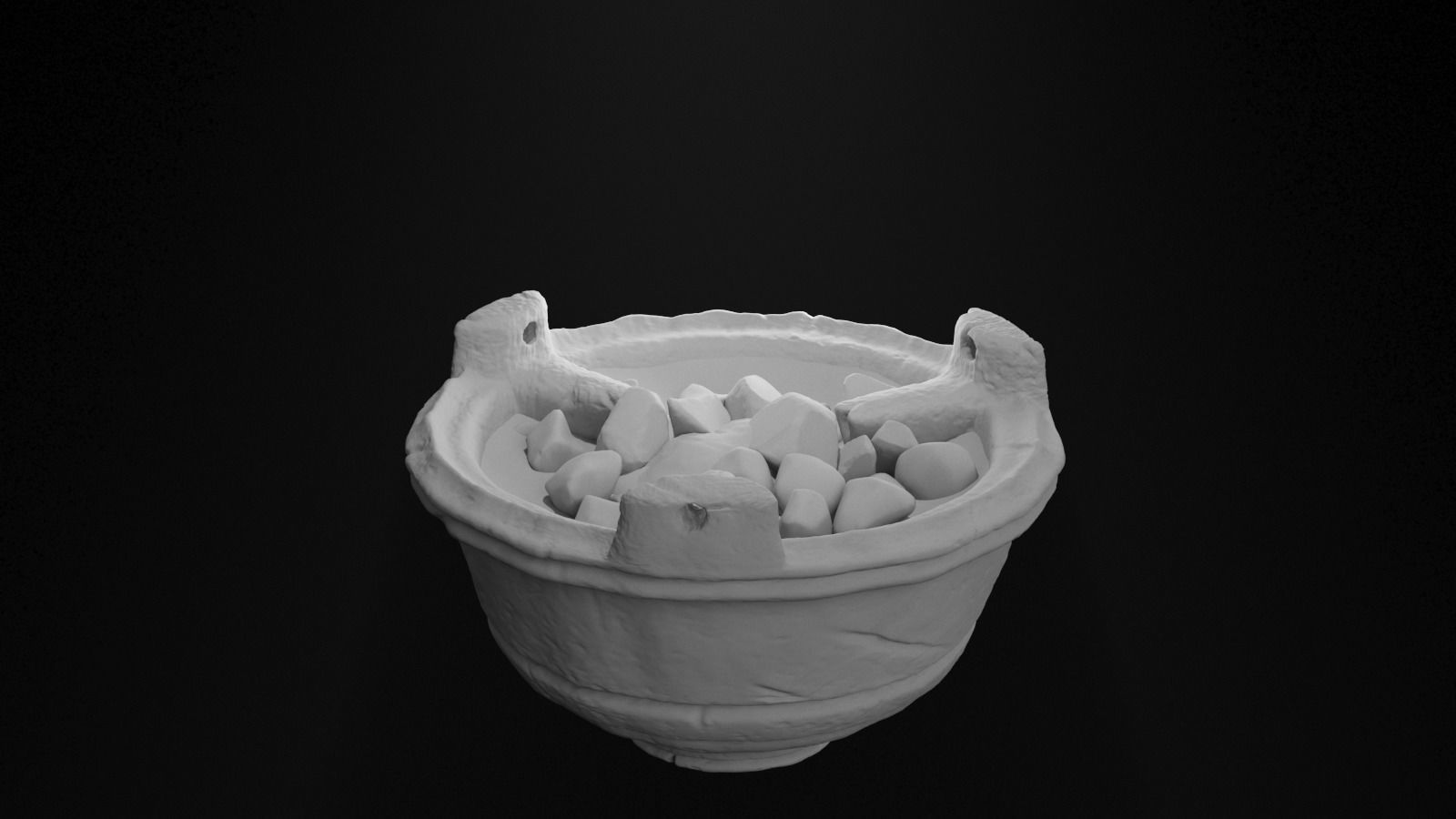 Traditional moroccan oven - Majmar 3D model | CGTrader
