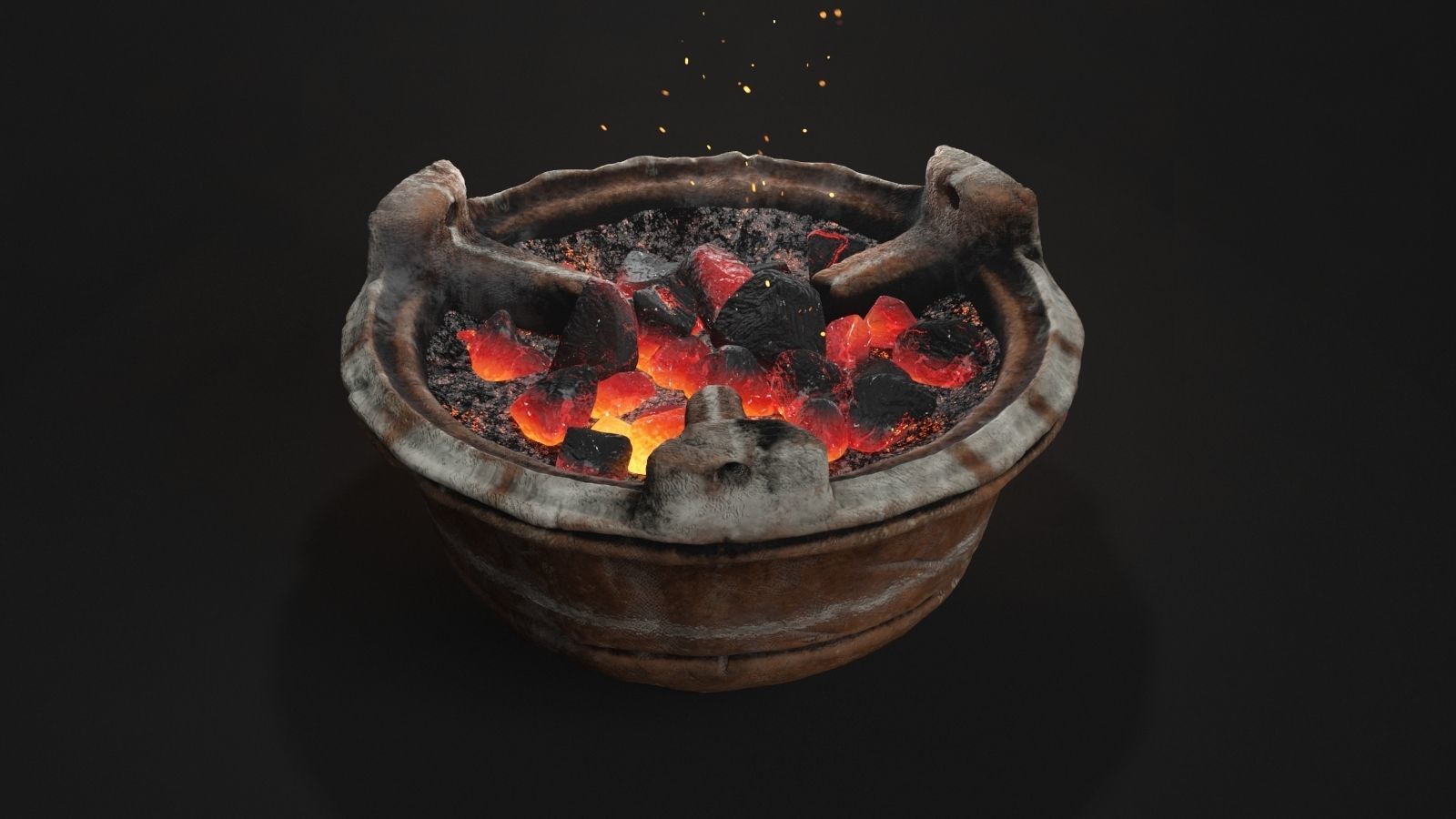 Traditional moroccan oven - Majmar 3D model | CGTrader
