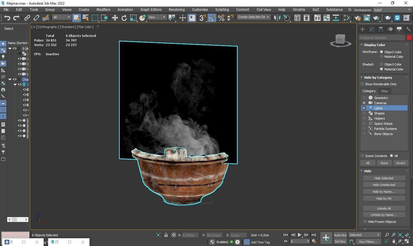 Traditional moroccan oven - Majmar 3D model | CGTrader