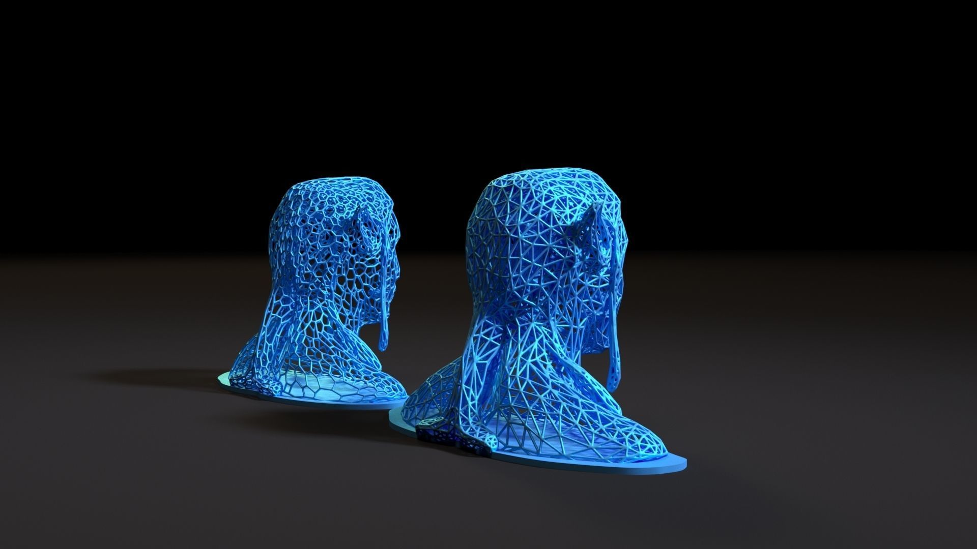 Avatar voronoi 3D model 3D printable | CGTrader