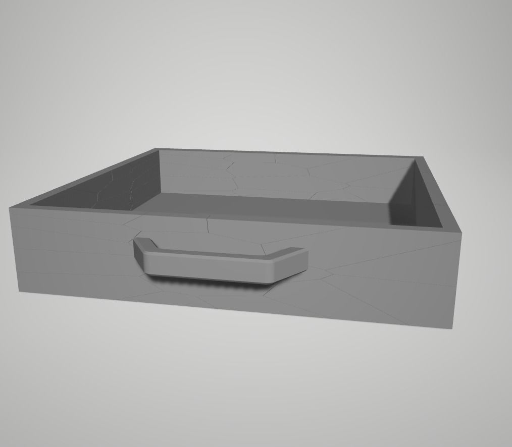 Mini Drawer Stand 3D model 3D printable | CGTrader