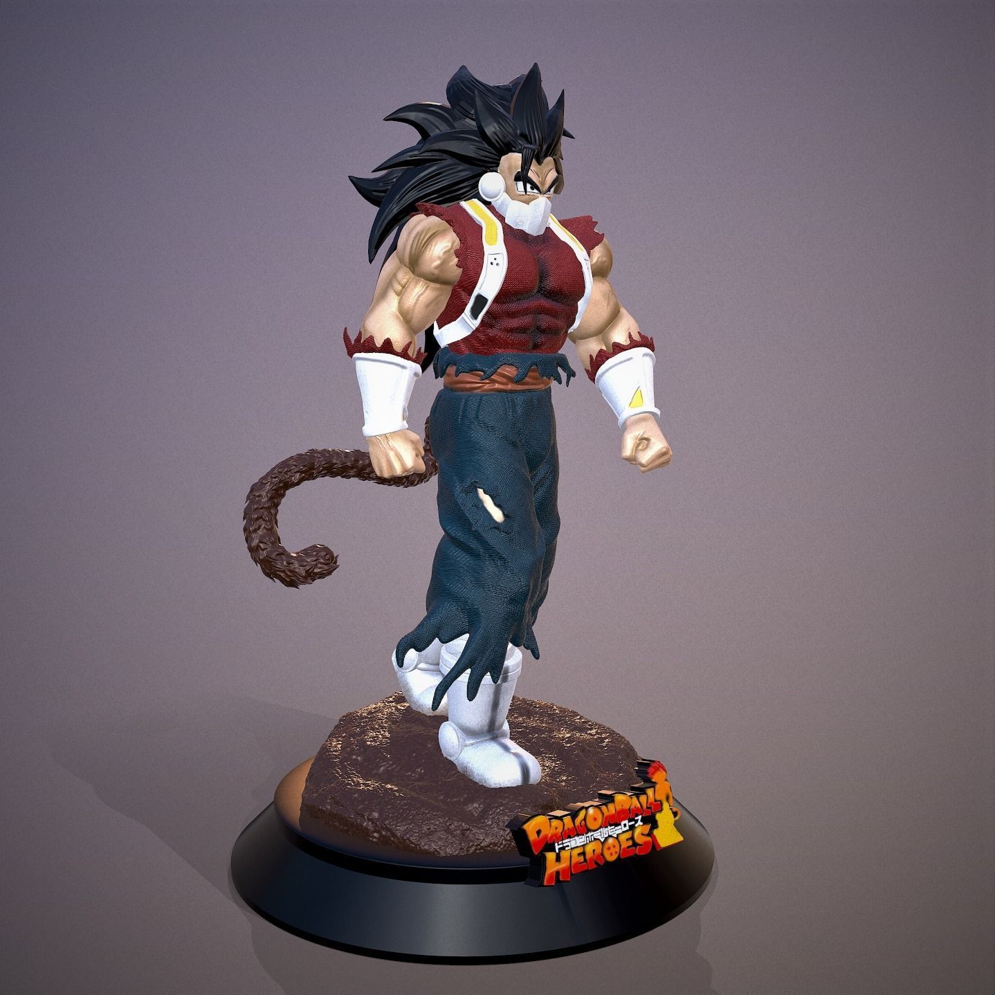 Cumber dragon ball statue 3D model 3D printable | CGTrader