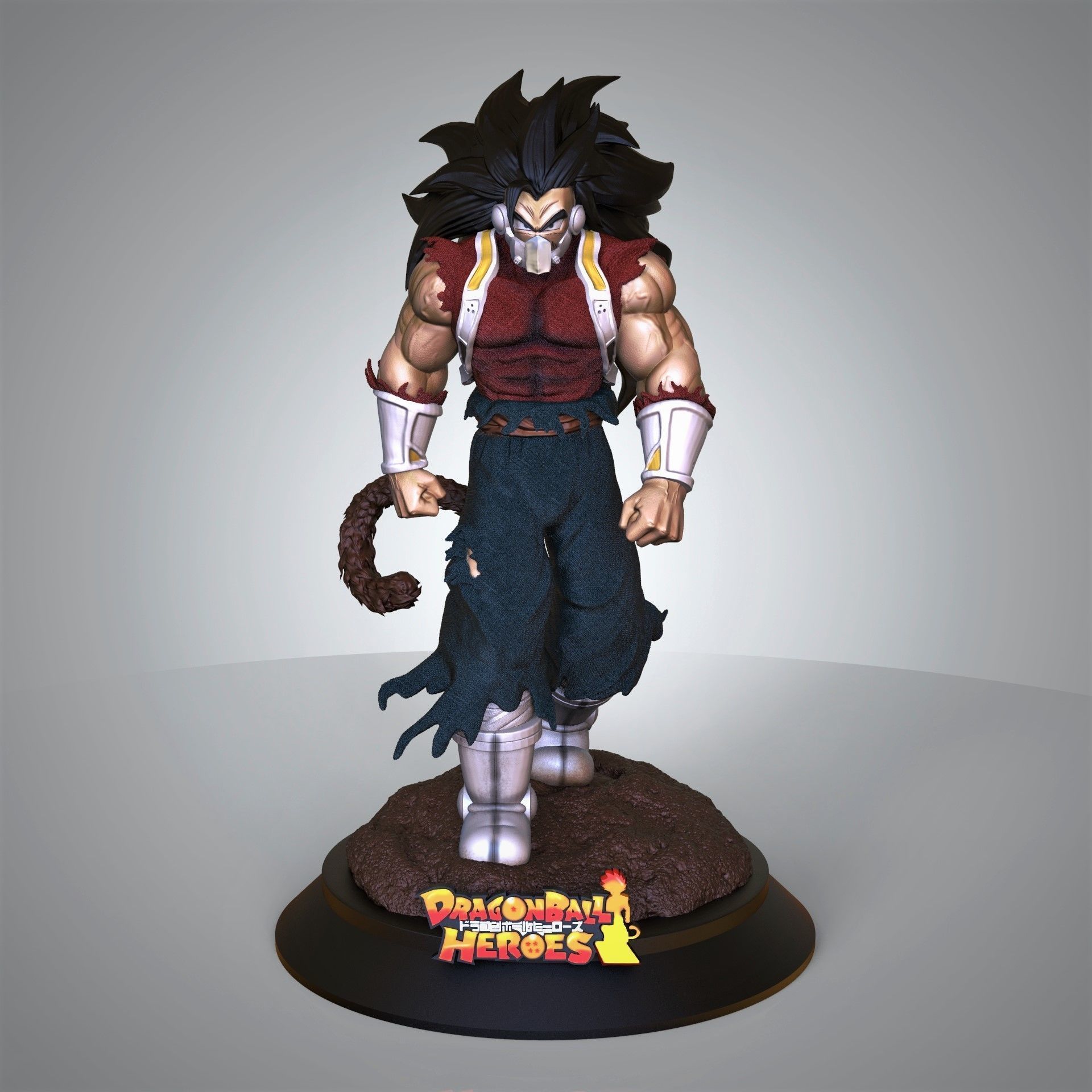 Cumber dragon ball statue 3D model 3D printable | CGTrader
