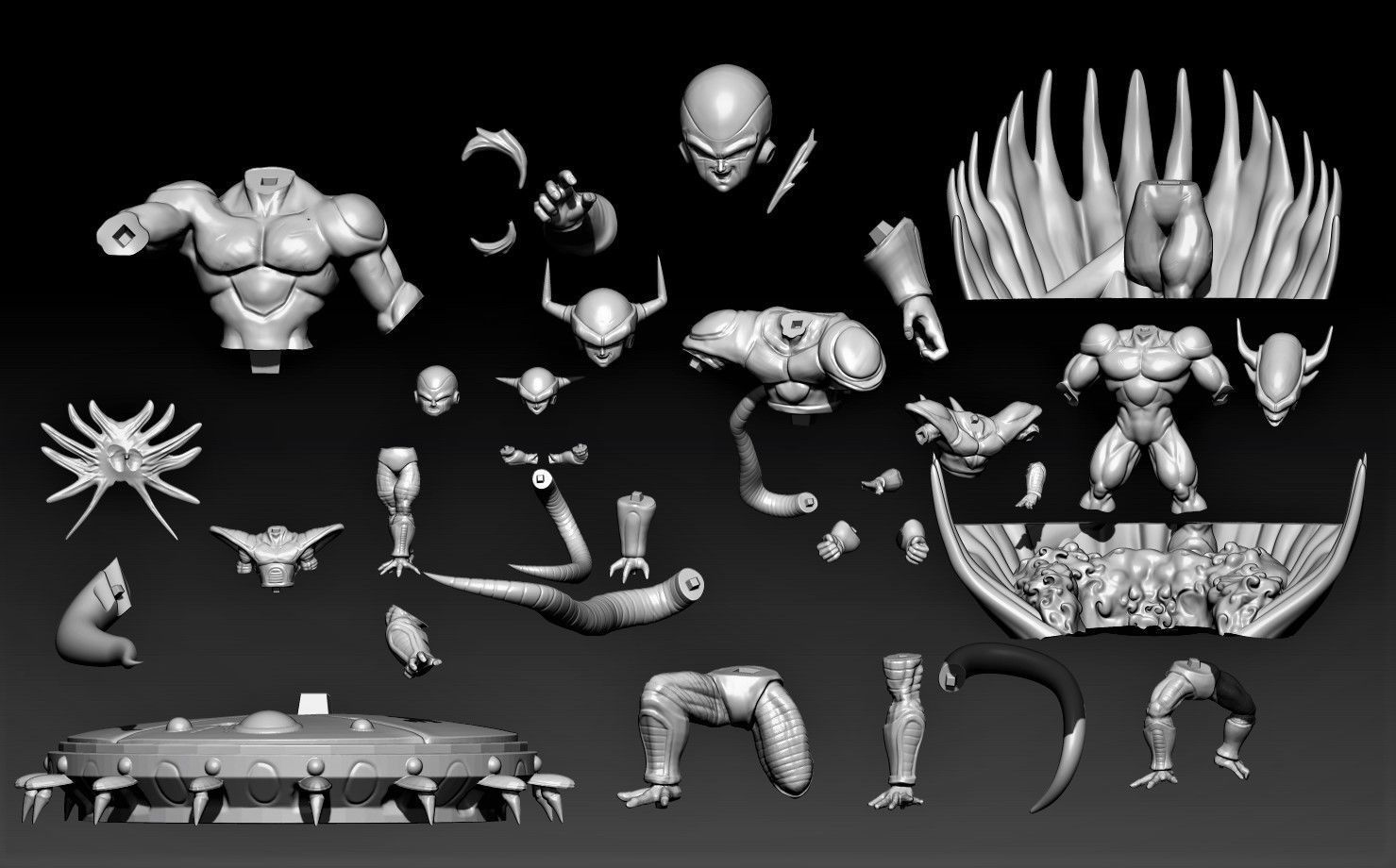 Freezer Evolutions 3D model 3D printable | CGTrader