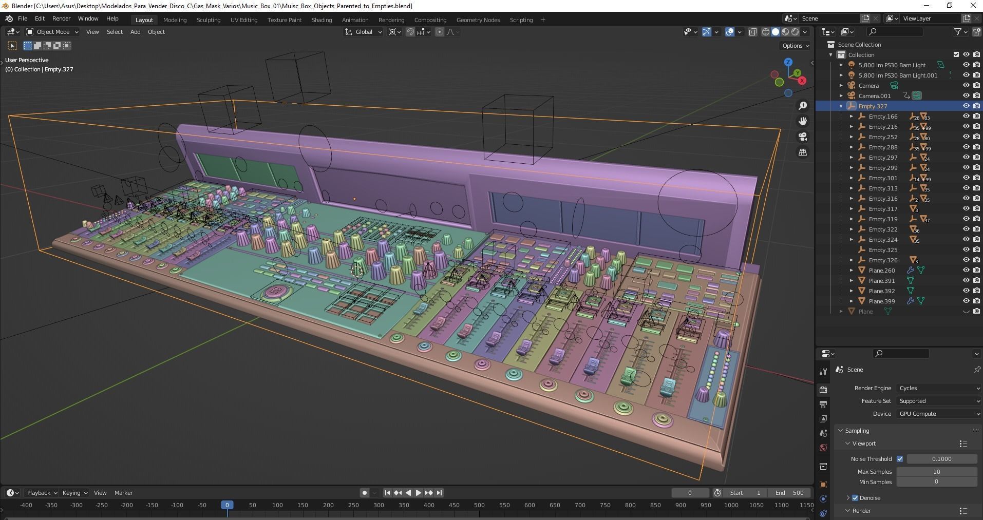 Studio Mixer 3D model | CGTrader