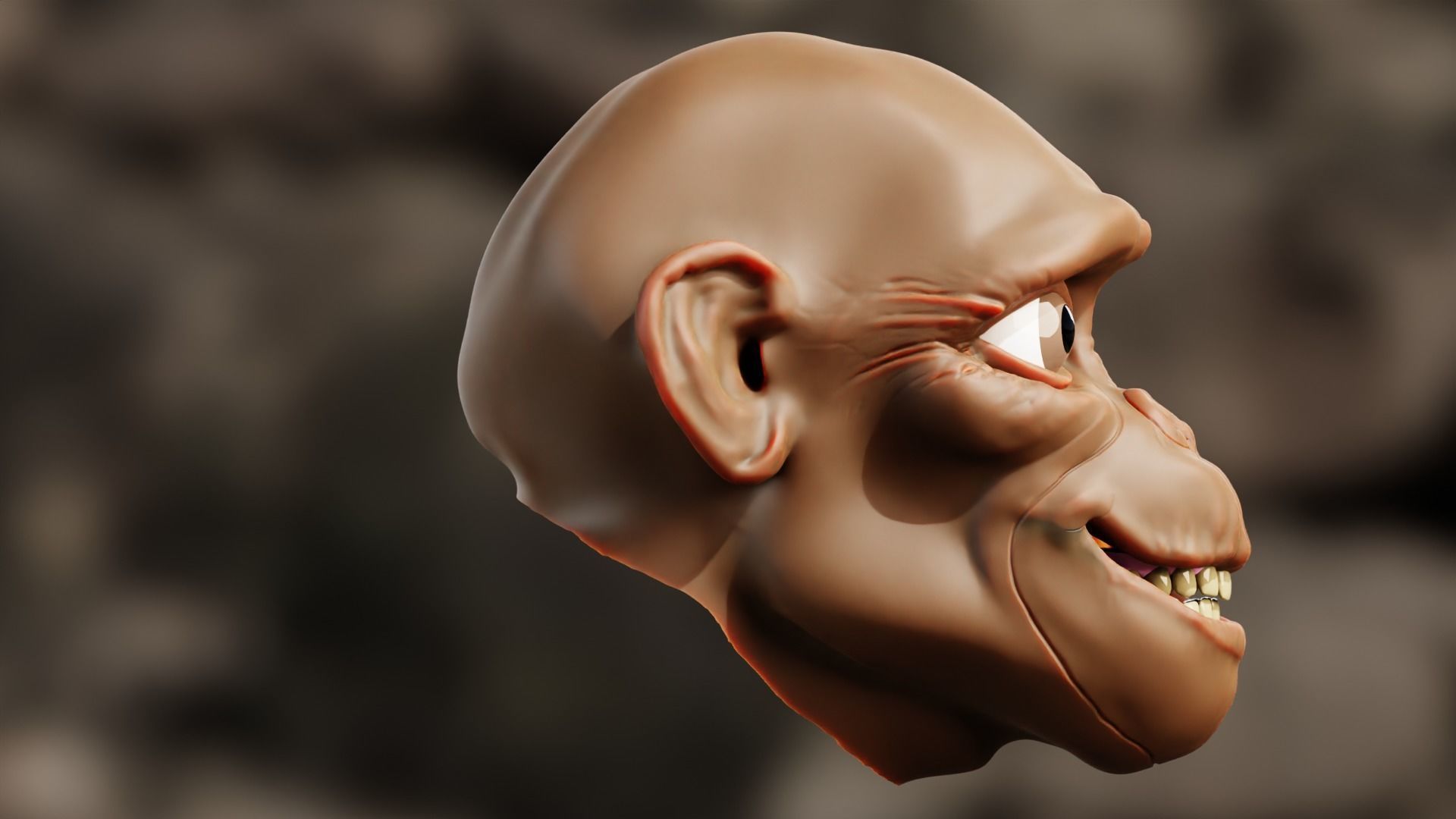 cartoon monkey 3D model | CGTrader