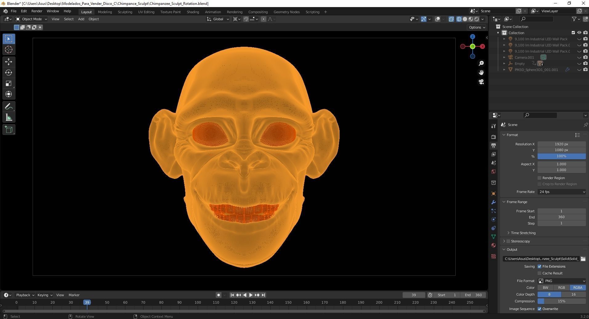 cartoon monkey 3D model | CGTrader
