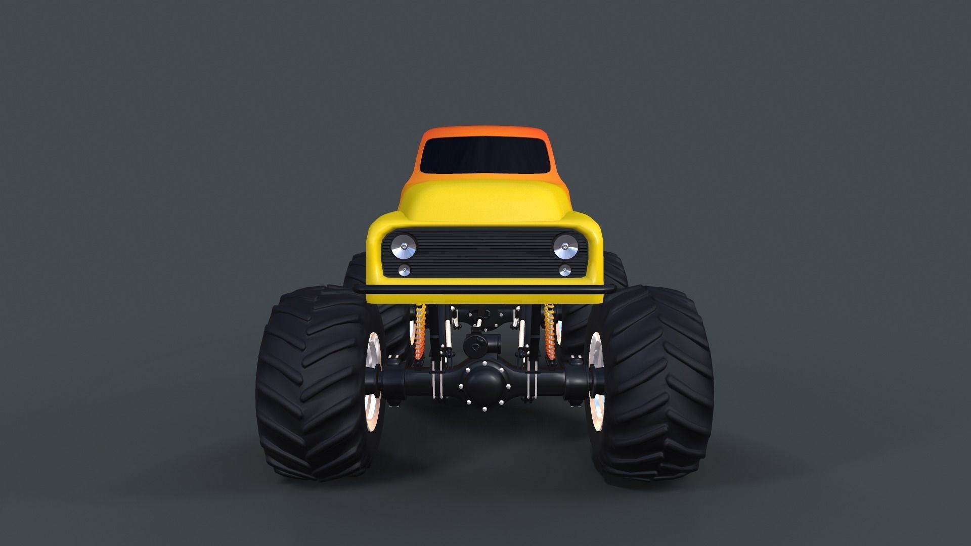 3D Detailed Monster Truck - 3 3D model | CGTrader