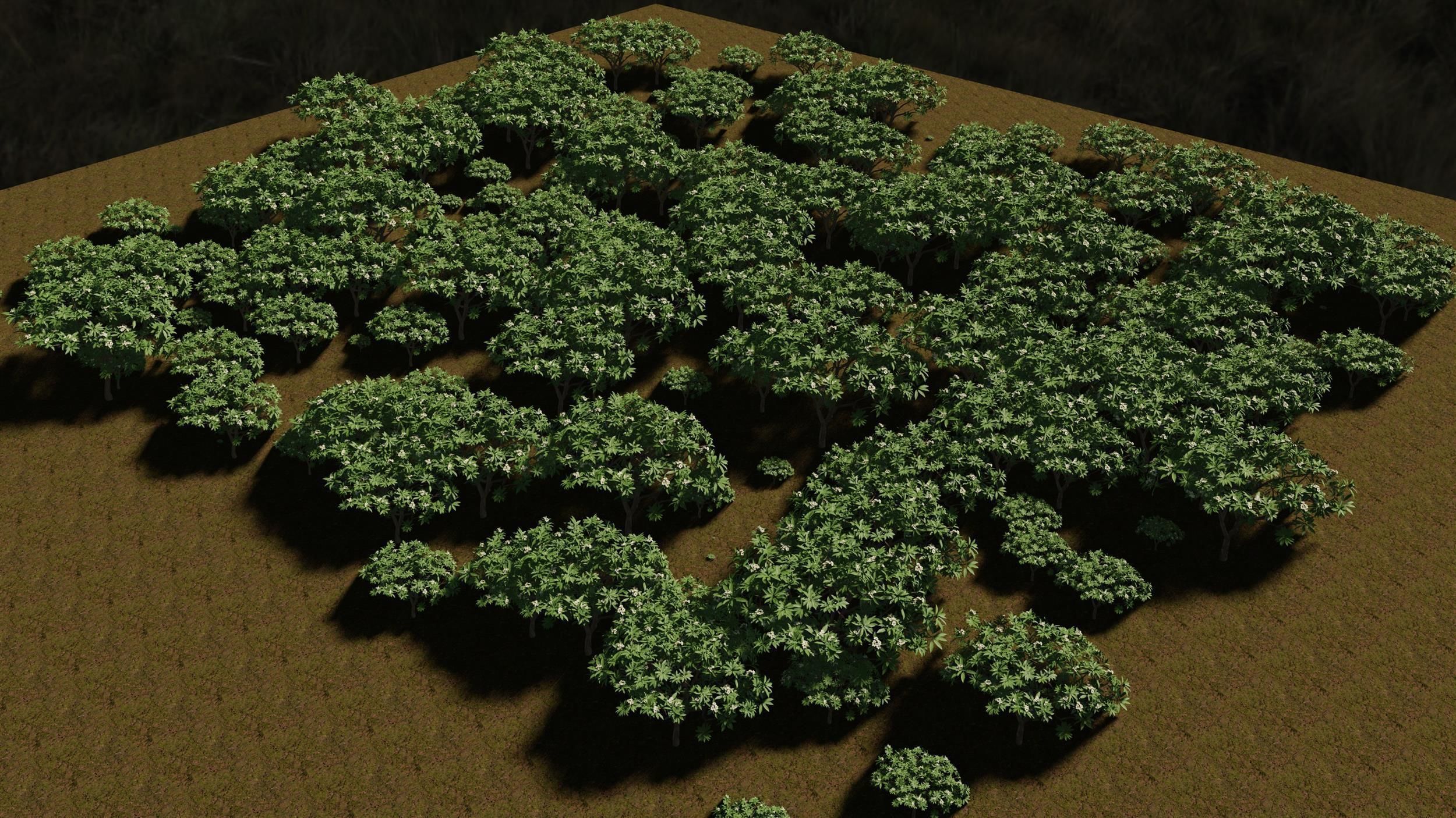 Tiny forest 3D model | CGTrader